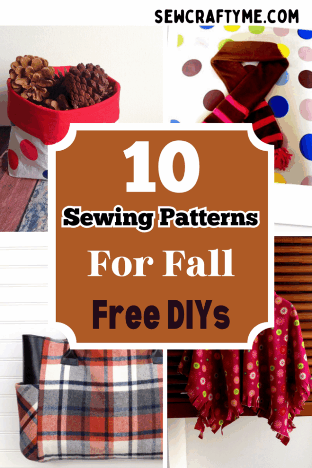10 Easy Fall Sewing Projects for Beginners - Sew Crafty Me