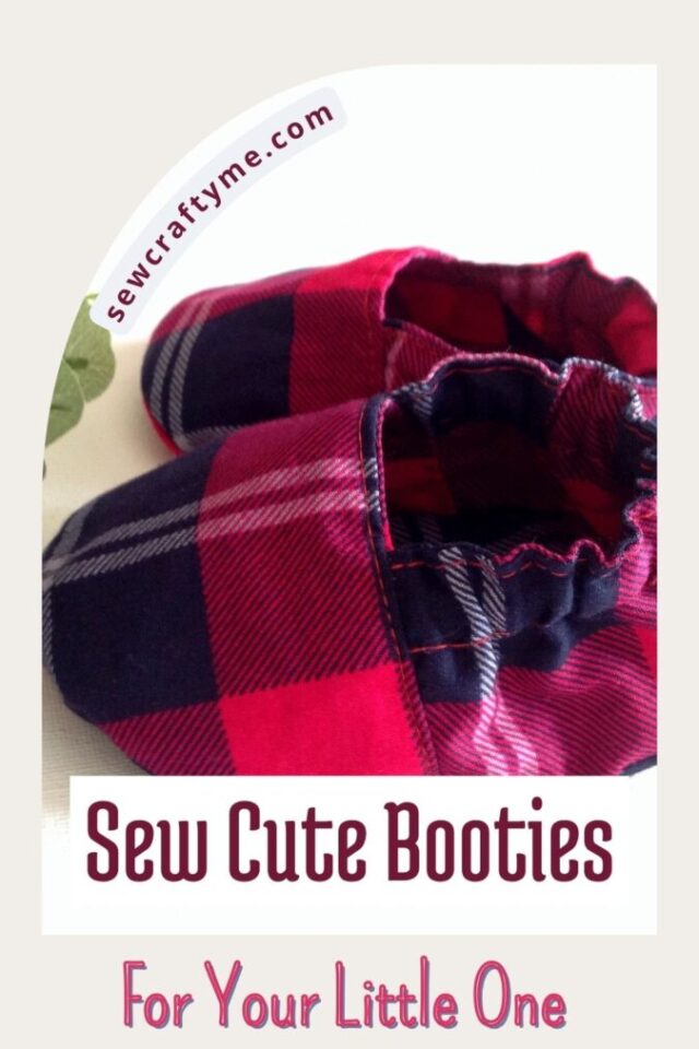 Free Baby Booties Sewing Pattern - Sew Crafty Me