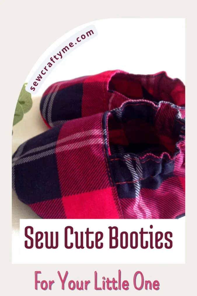 Free Baby Booties Sewing Pattern - Sew Crafty Me