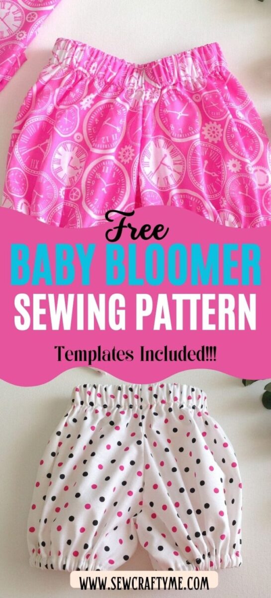 Easy Baby Bloomers in 5 Steps (Simple Sewing Project) - Sew Crafty Me