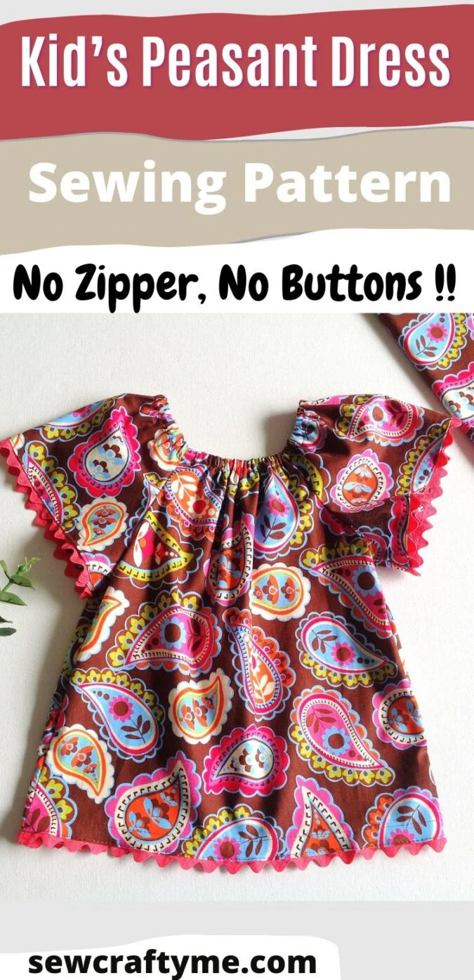 Free Peasant Dress Tutorial A Peasant Dress Tutorial Simple Simon