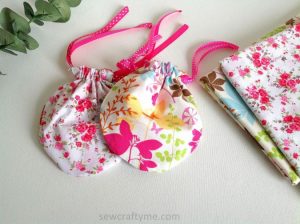 DIY Drawstring Pouch ( Easy Sewing Project) - Sew Crafty Me