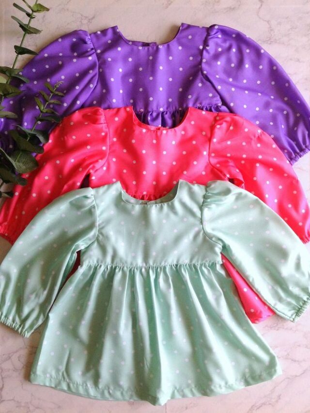 Baby Dress Pattern: Featuring Striking Sleeve Details - Sew Crafty Me