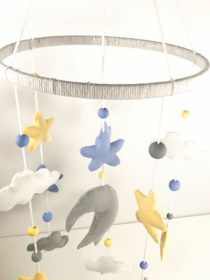 DIY Baby Mobile ( Sewing & DIY Project) - Sew Crafty Me