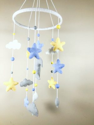 DIY Baby Mobile ( Sewing & DIY Project) - Sew Crafty Me