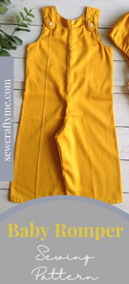 Baby Romper Pattern ( Free Sewing Project) - Sew Crafty Me