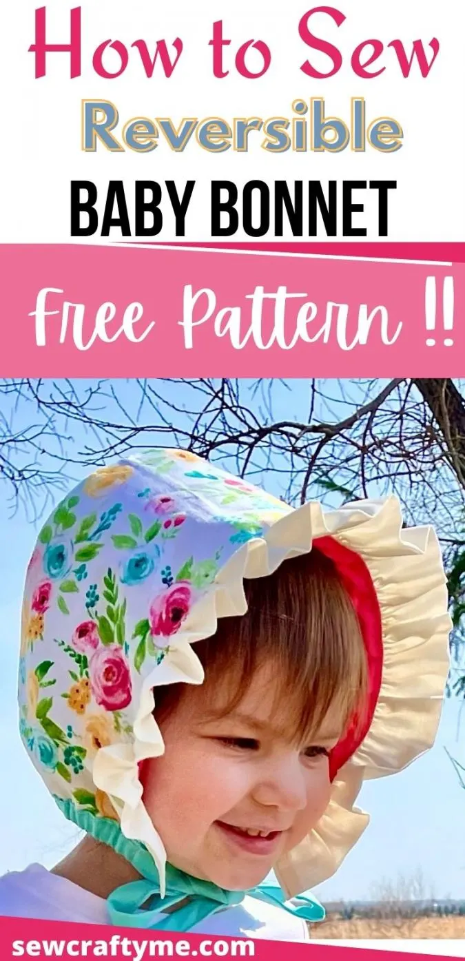 Free Baby Bonnet Sewing Pattern Sew Crafty Me Free Baby Bonnet Sewing Pattern Sew Crafty Me