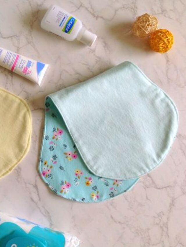 Make Your Own Burp Cloths: Free Sewing Pattern - Sew Crafty Me