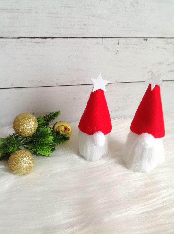 How to Make DIY Christmas Gnomes - Sew Crafty Me