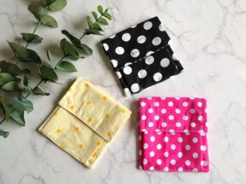 Easy Sanitary Pad Purse Sewing Pattern - Sew Crafty Me
