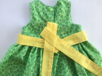 How to Tie a Bow for a Dress - Sew Crafty Me