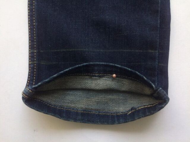 How to Hem Jeans- By Machine and Hand - Sew Crafty Me