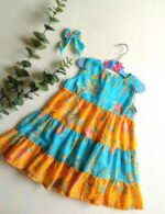 Free Tiered Dress Pattern for Girls - Sew Crafty Me