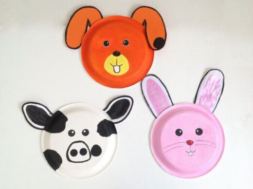Paper Plate Animals Craft - Sew Crafty Me