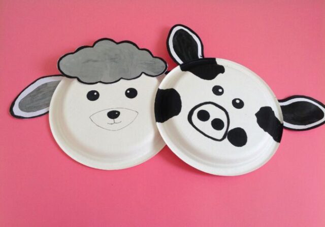 Paper Plate Animals Craft - Sew Crafty Me