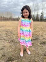 Easy Girl's Sundress Sewing Pattern Free - Sew Crafty Me