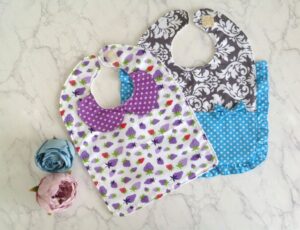 Girl's Bib Sewing Pattern Free - Sew Crafty Me