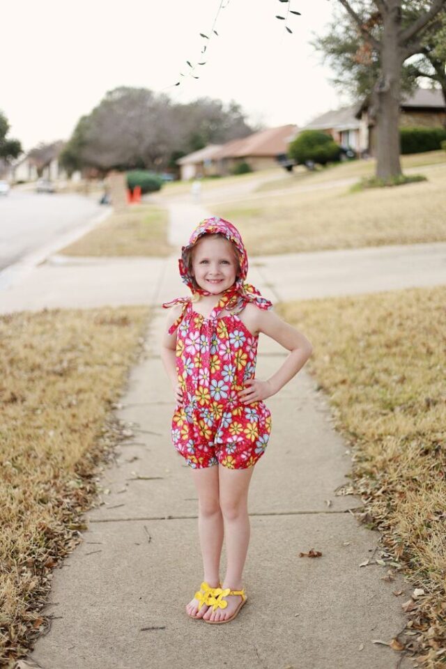 Free Bubble Romper Pattern for Girls - Sew Crafty Me