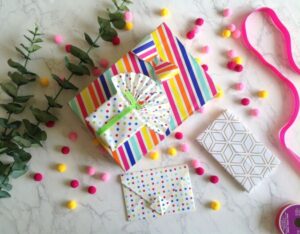 How to Wrap Gifts- Five Styles - Sew Crafty Me