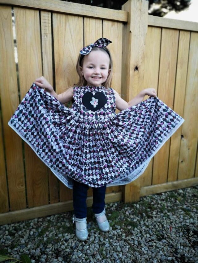 Free Classic- Style Dress Pattern for Girls - Sew Crafty Me