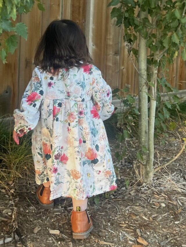 The Charlotte Bib Dress Pattern for Girls - Sew Crafty Me