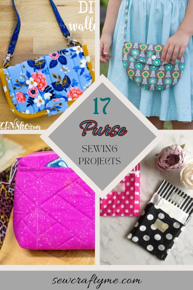 17 Free Sewing Patterns for Purses and Wallets - Sew Crafty Me