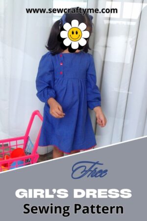 Free Side- Open Dress Pattern for Girls- The Juniper Dress - Sew Crafty Me