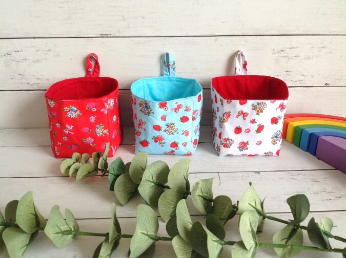Free Hanging Basket Sewing Pattern - Sew Crafty Me